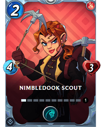 SplinterGuide - Nimbledook Scout | Splinterlands Card Analysis